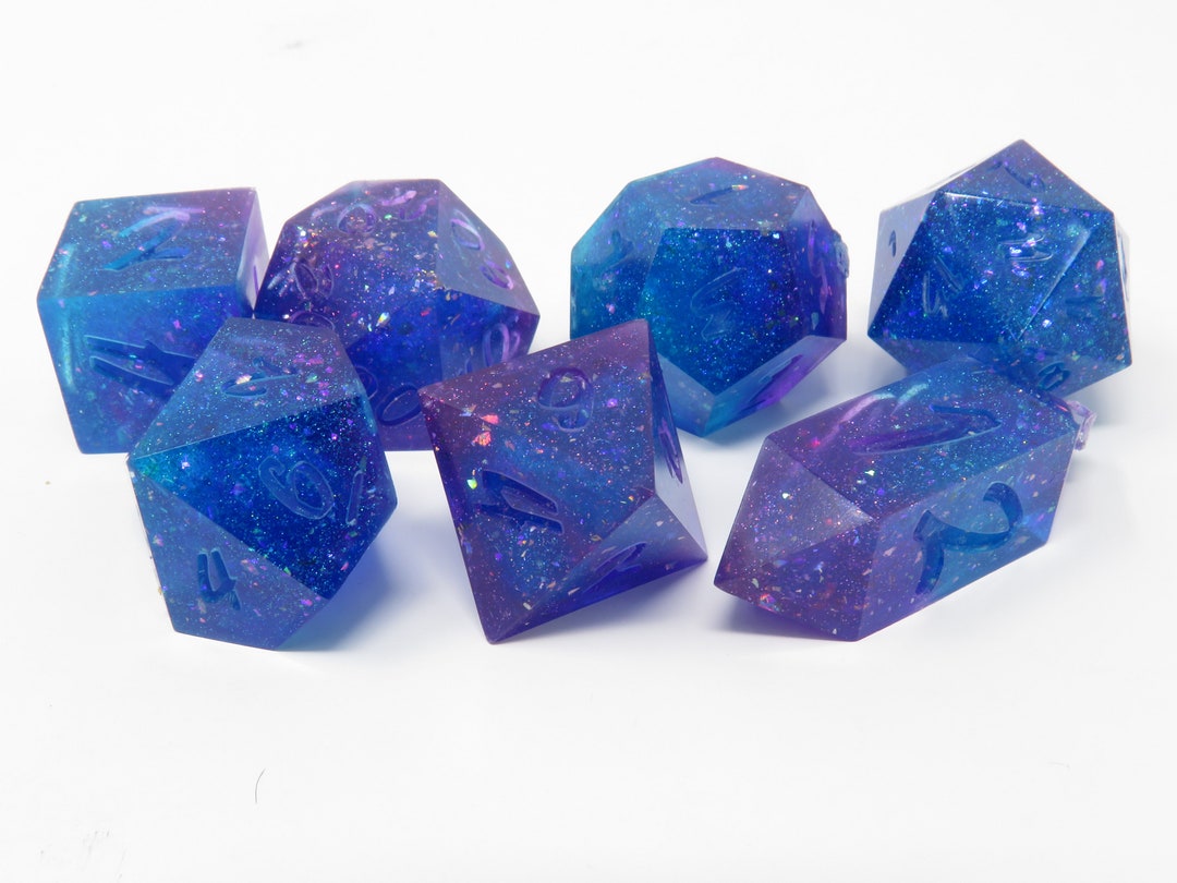 One of Kind, the Mind Electric, SHARP Polyhedral Dice Set - Etsy