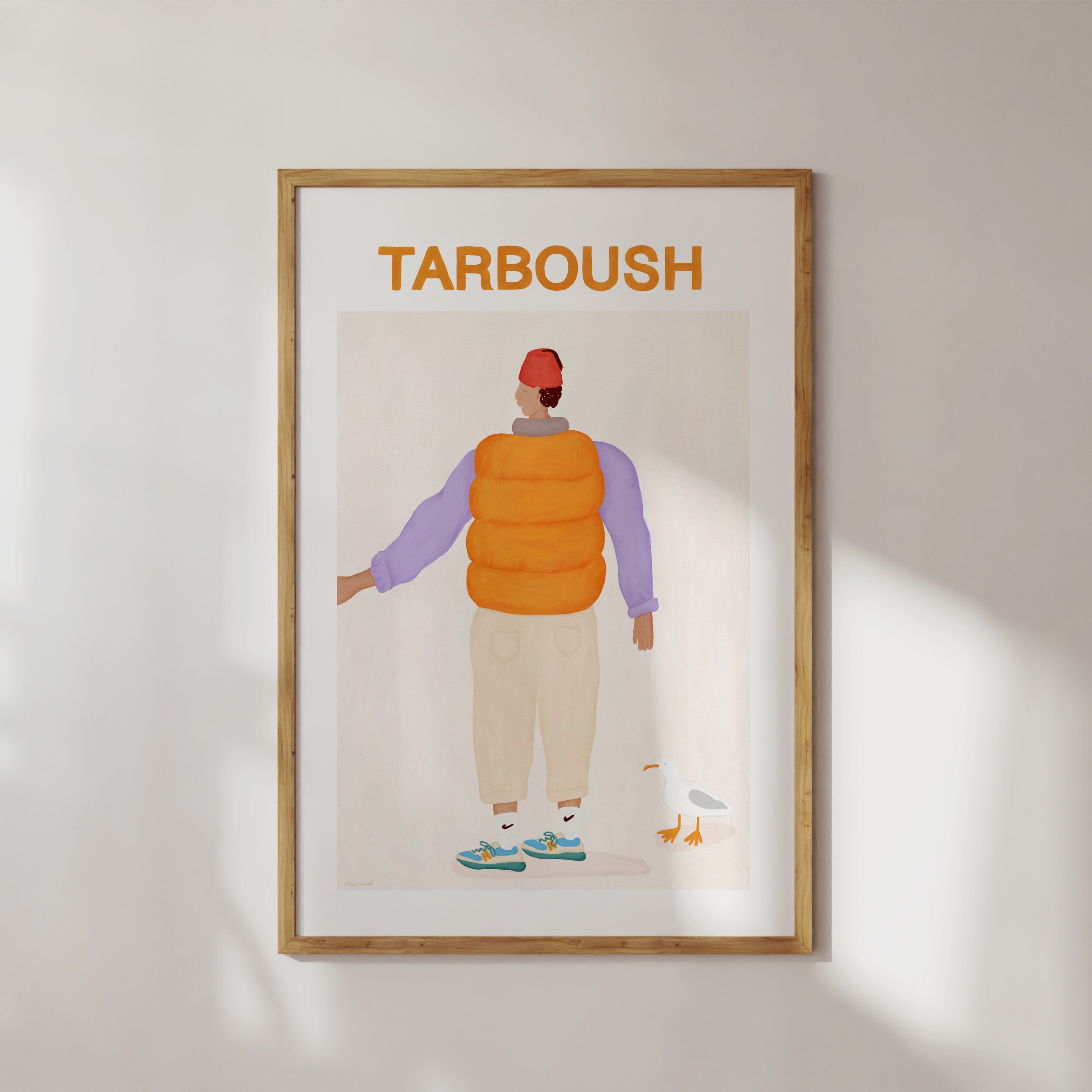 Tarboush Art Print - Museum Poster, Lebanon Art, Beirut Poster - Etsy