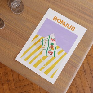 Bonjus Art Print - Museum Poster, Lebanon Art, Food Print - Etsy Canada
