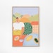 Manoushe levantine Street Food Art Print Museum Poster, Lebanon Poster ...