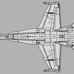 F18 Hornet 3d Printed Wall Art 16" - Etsy