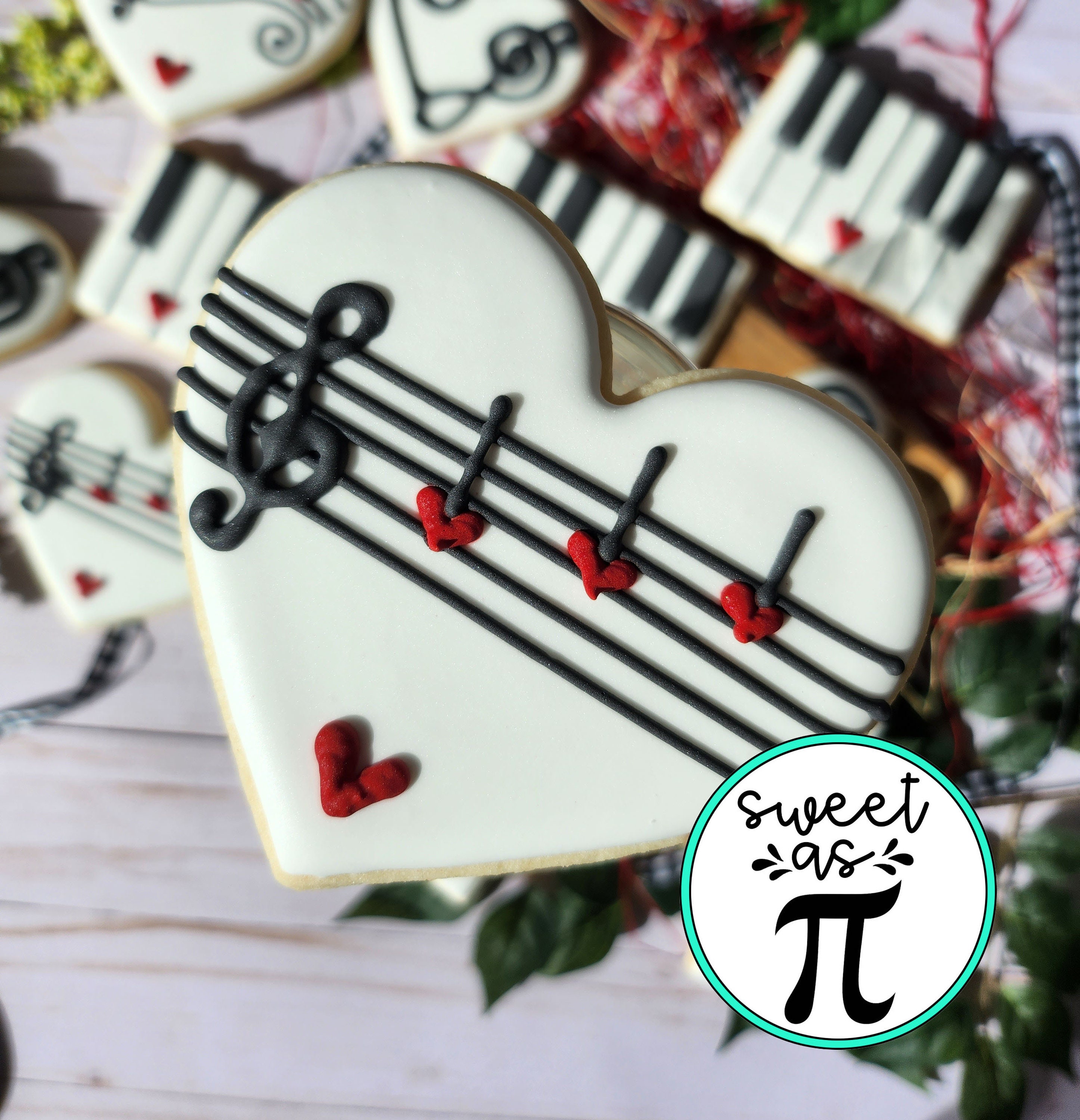 Music Lover Decorated Sugar Cookies - Etsy