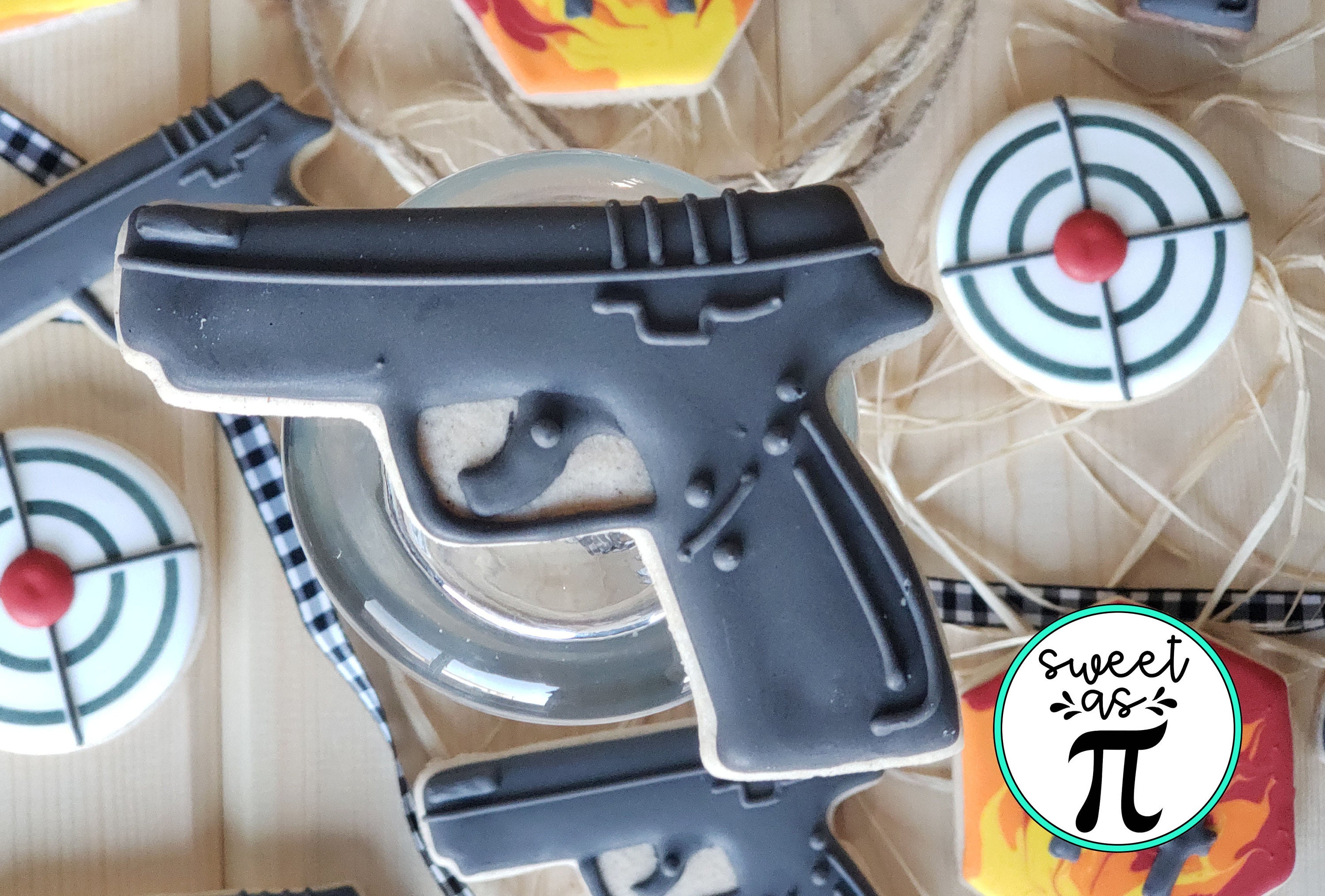 Hand Gun Sugar Cookies Perfect for Father's Day or - Etsy