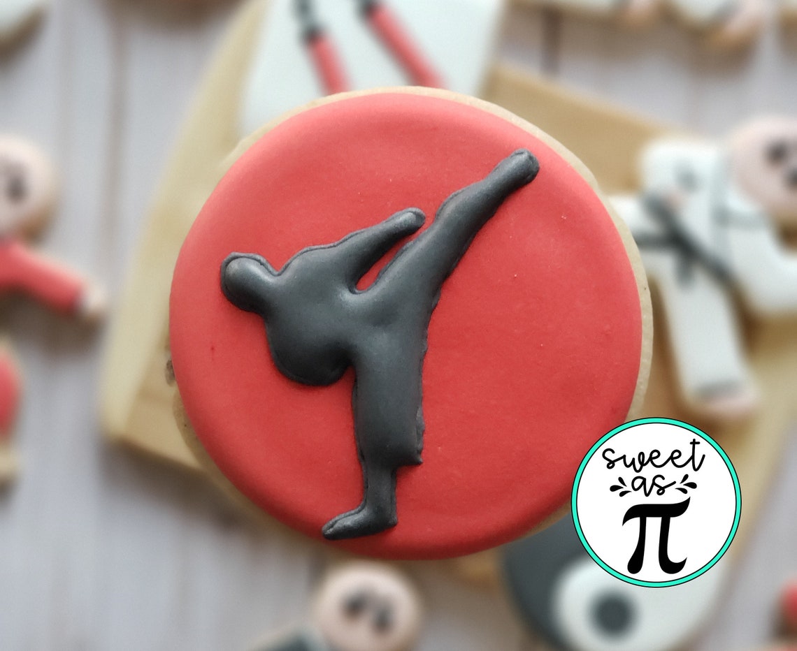 Karate Sugar Cookies Perfect for Birthday or Special Gift - Etsy