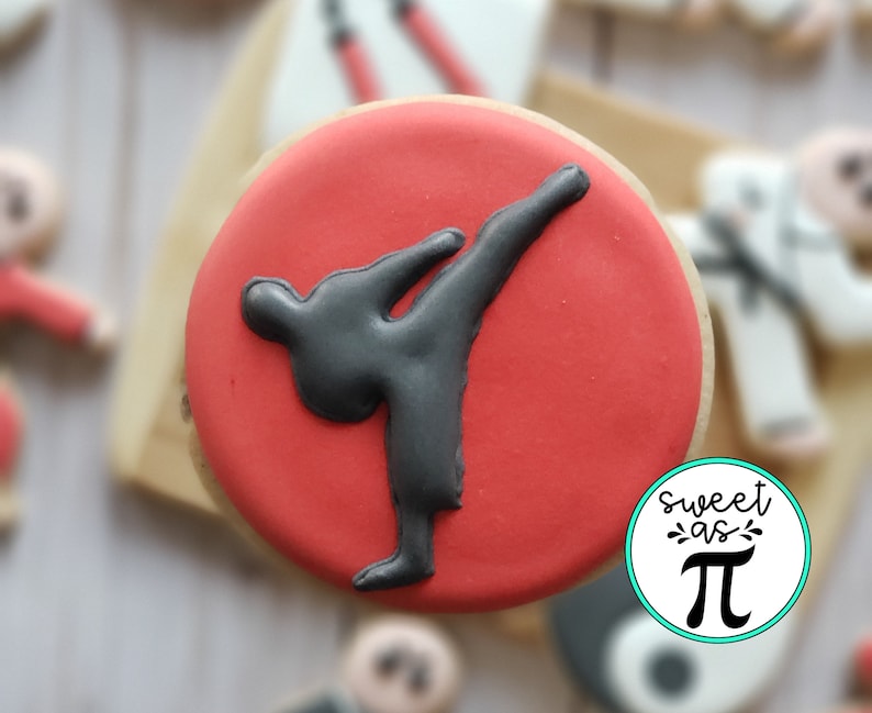 Karate Sugar Cookies Perfect for Birthday or Special Gift - Etsy
