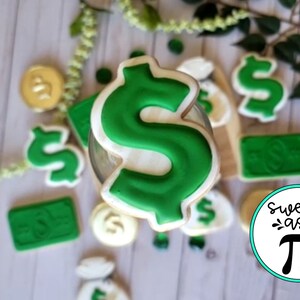 Money Theme - Money Cookie - Decorated Cookies - Etsy
