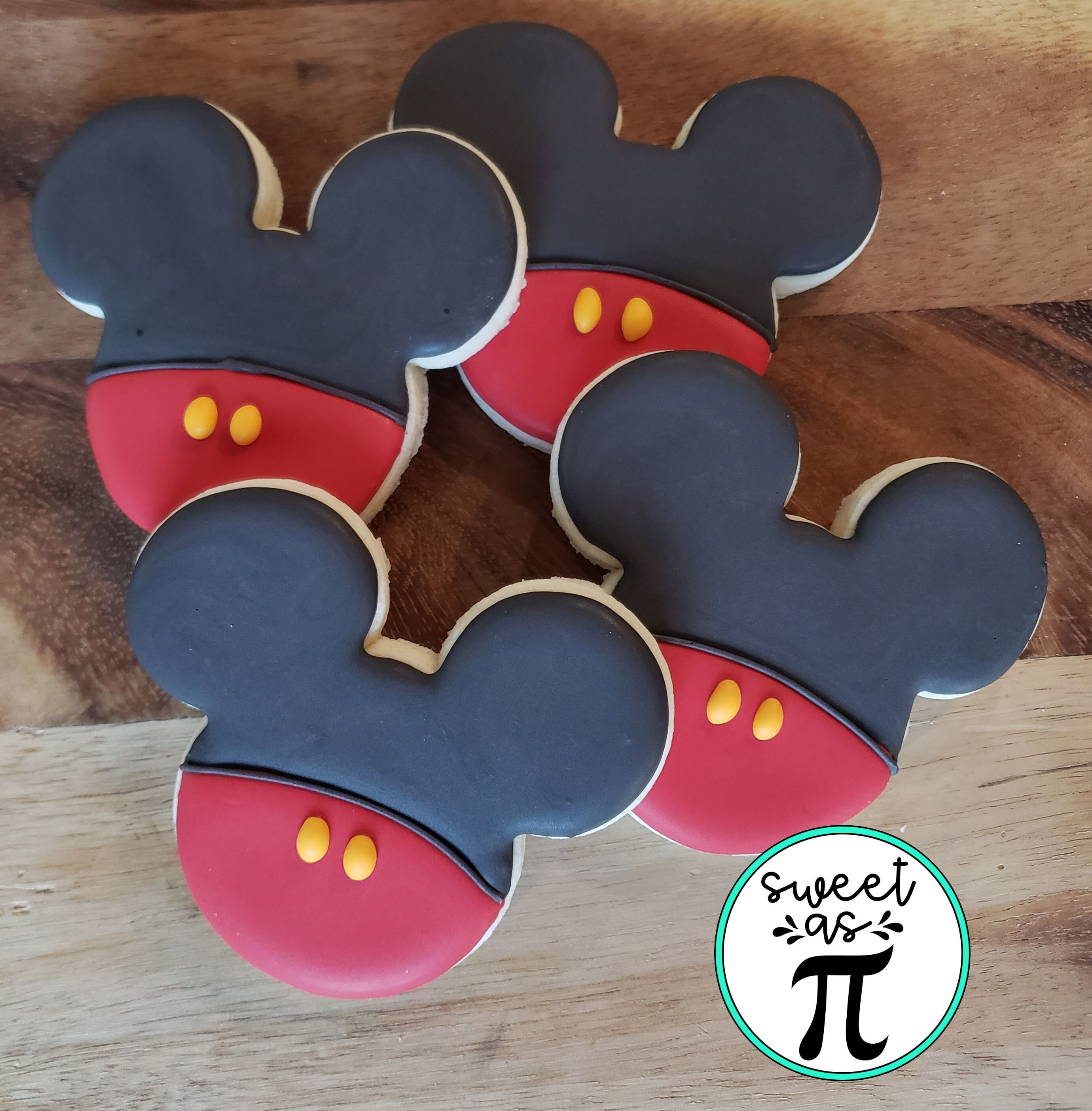 Mickey and Minnie Mouse Cookies - Decorated Sugar Cookies - Etsy