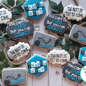 Divorce Cookies - Decorated Sugar Cookies - Etsy
