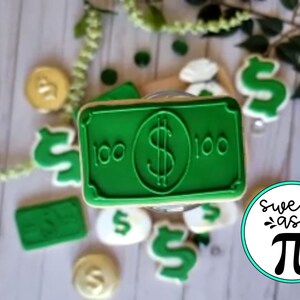 Money Theme - Money Cookie - Decorated Cookies - Etsy