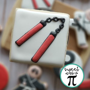 Karate Sugar Cookies - Perfect for Birthday or Special Gift - Etsy