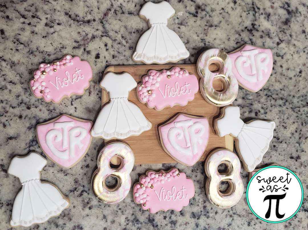 Baptism LDS Girl Decorated Cookies Sugar Cookies - Etsy