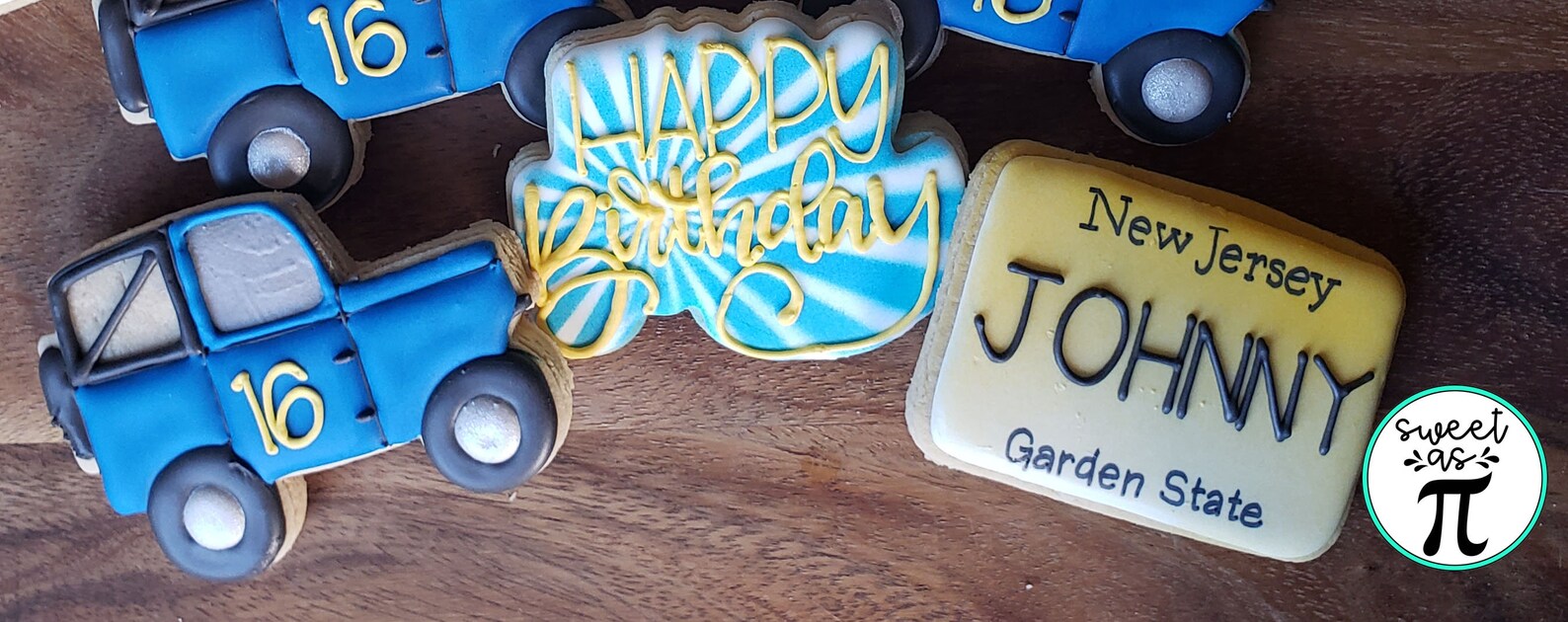 Driving Themed Birthday Sugar Cookies Decorated Sugar - Etsy