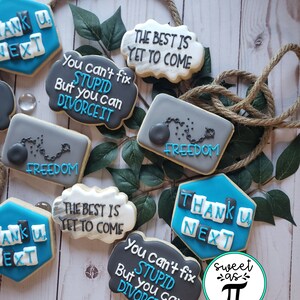 Divorce Cookies - Decorated Sugar Cookies - Etsy