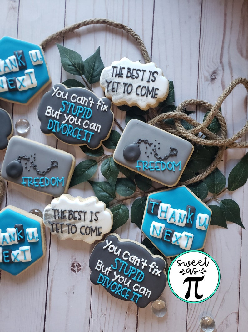 Divorce Cookies - Decorated Sugar Cookies - Etsy