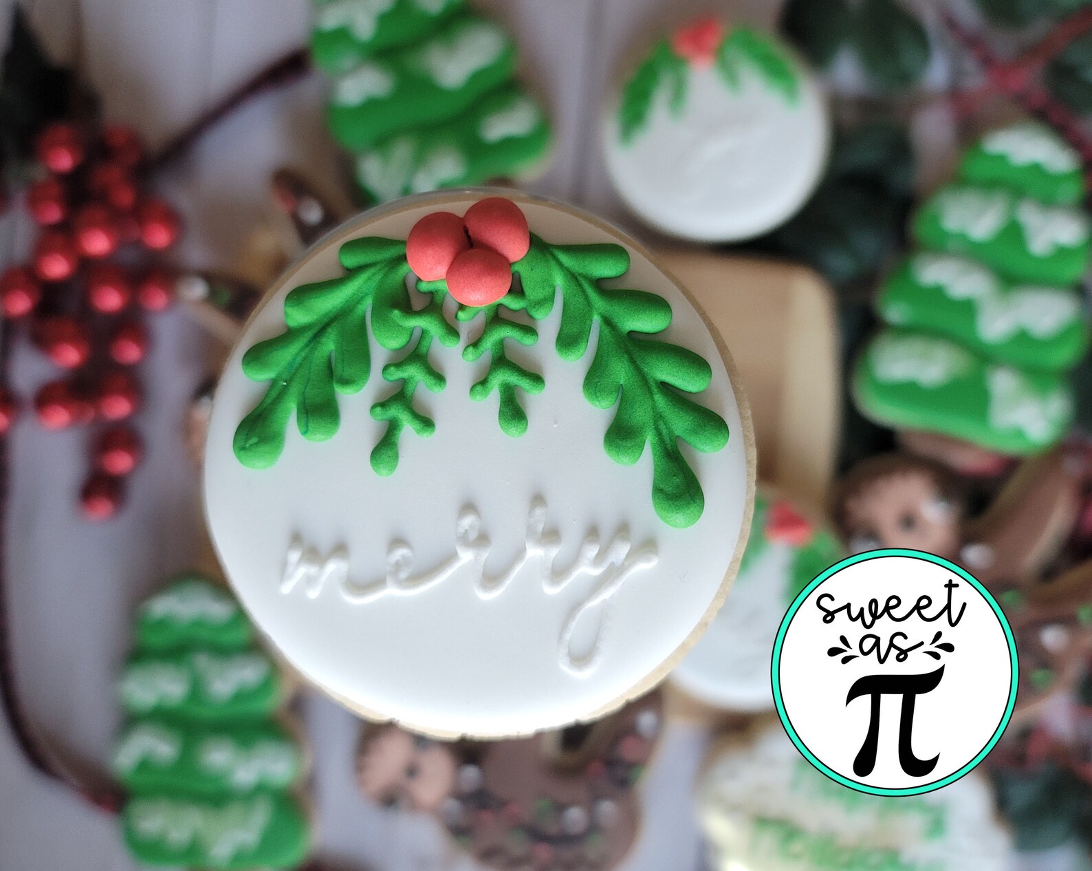 Sloth Christmas Cookies Decorated Sugar Cookies - Etsy