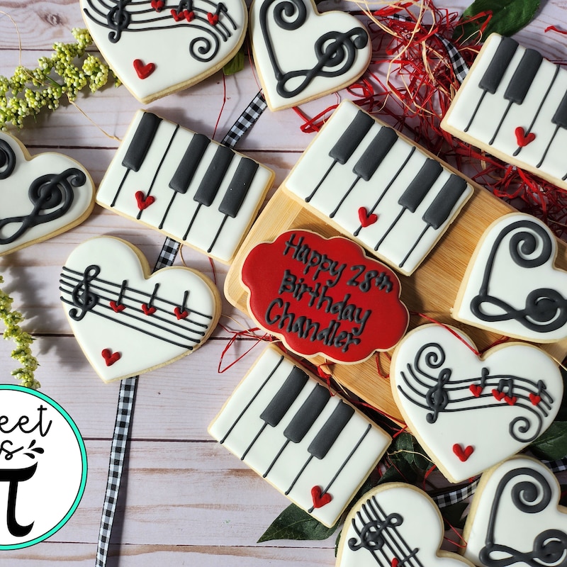 Music Themed Cookies - Etsy