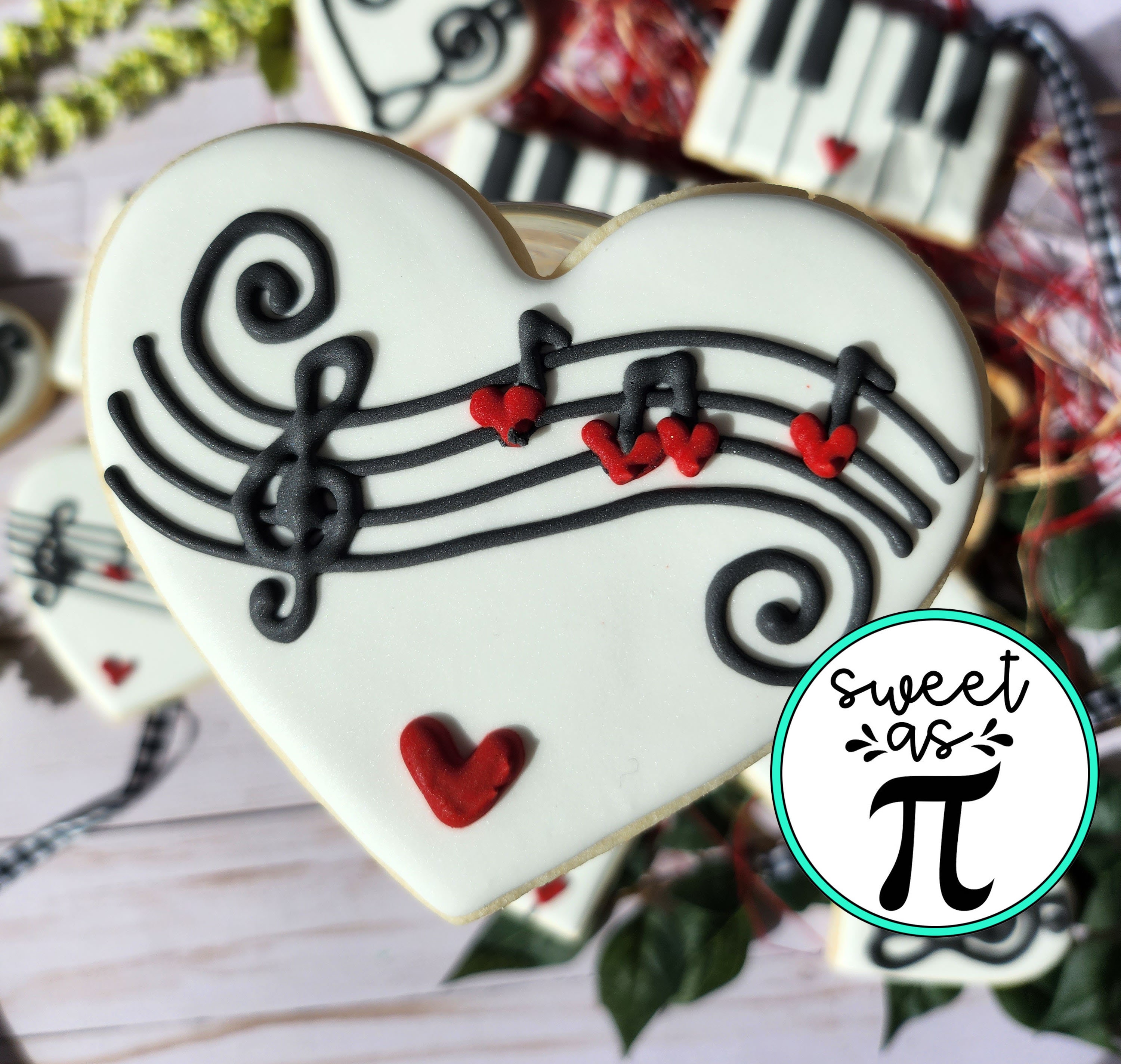 Music Lover Sugar Cookies Decorated Sugar Cookies - Etsy