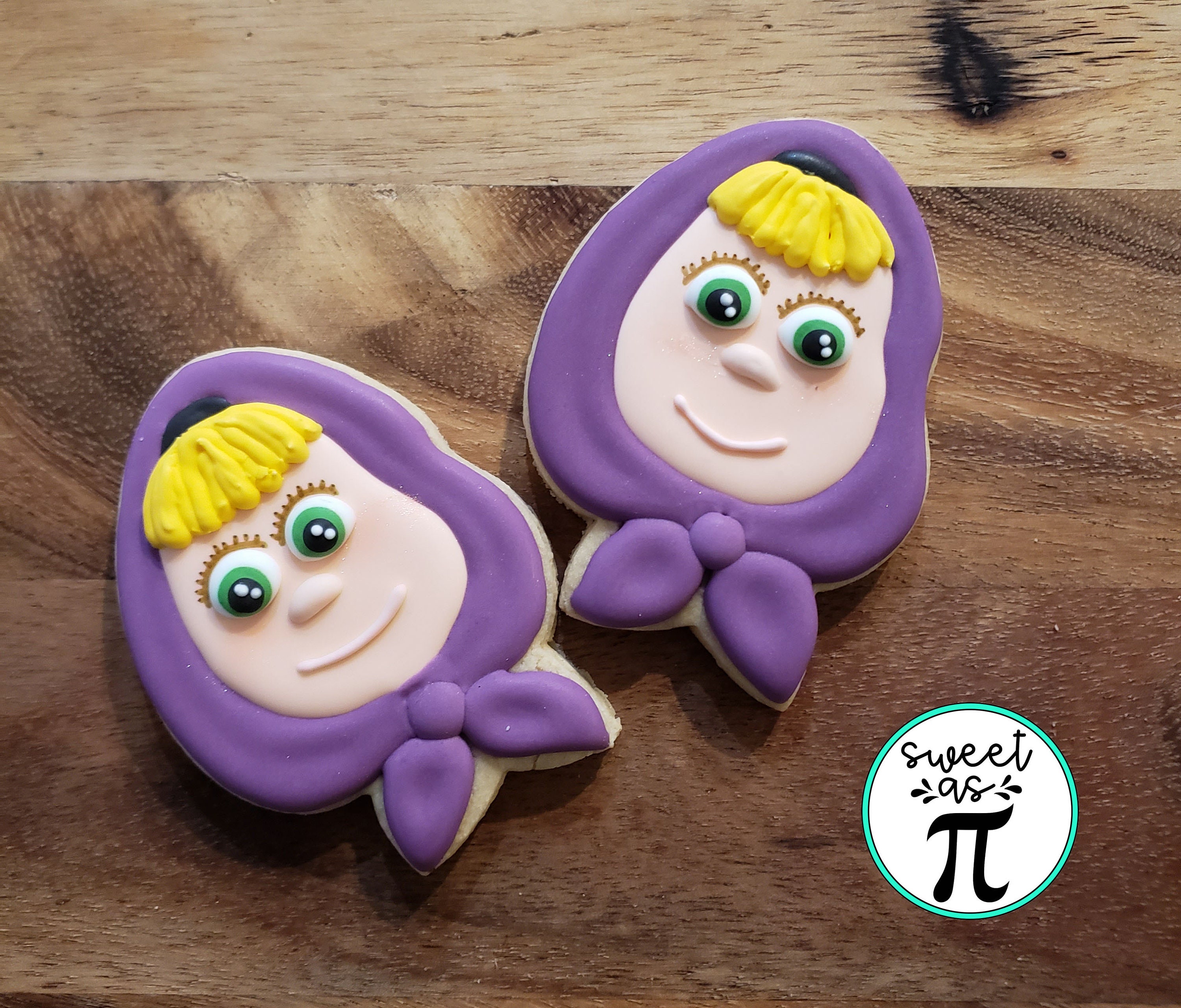 Masha & the Bear Themed Sugar Cookies Decorated Sugar | Etsy