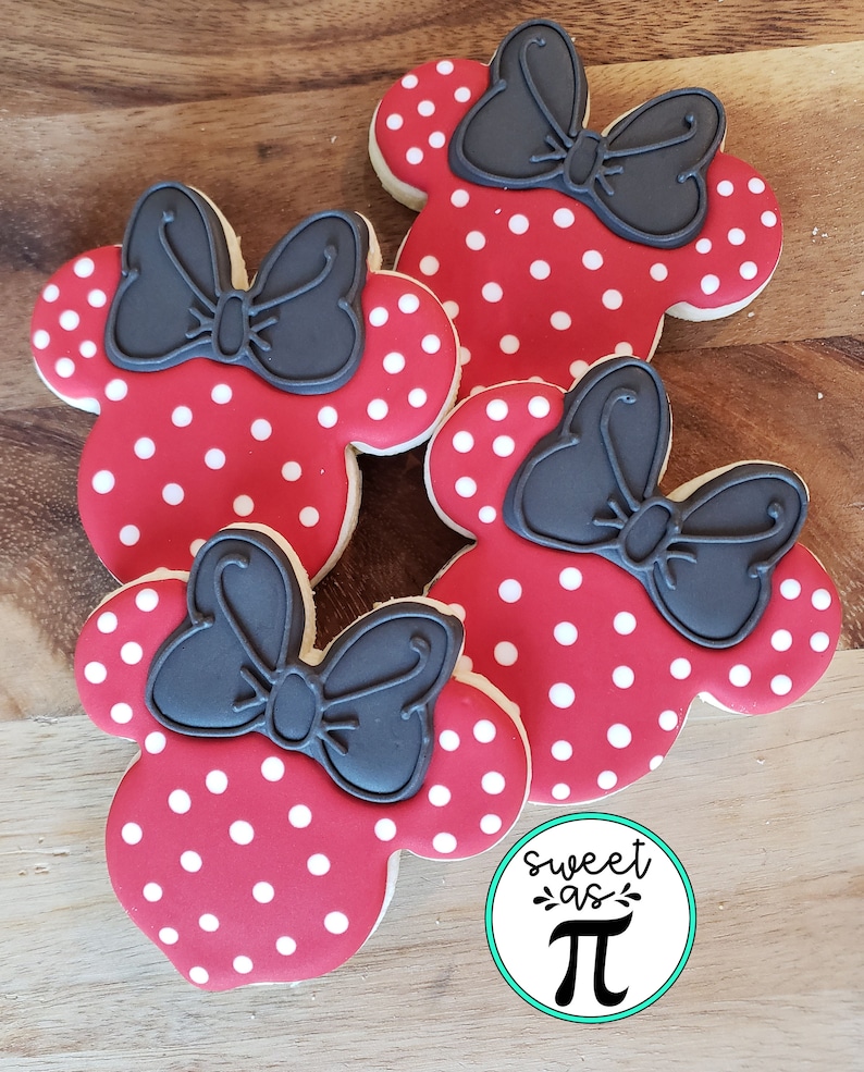 Mickey and Minnie Mouse Cookies Decorated Sugar Cookies - Etsy