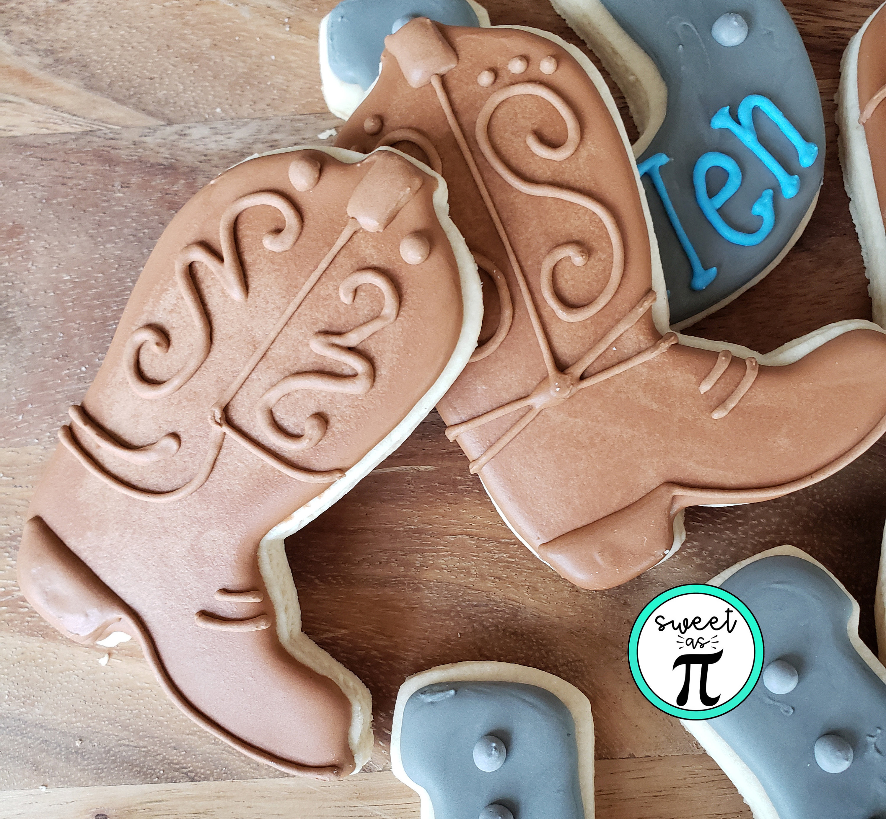 Cowboys & Indians Themed Cookies - Decorated Sugar Cookies - Etsy