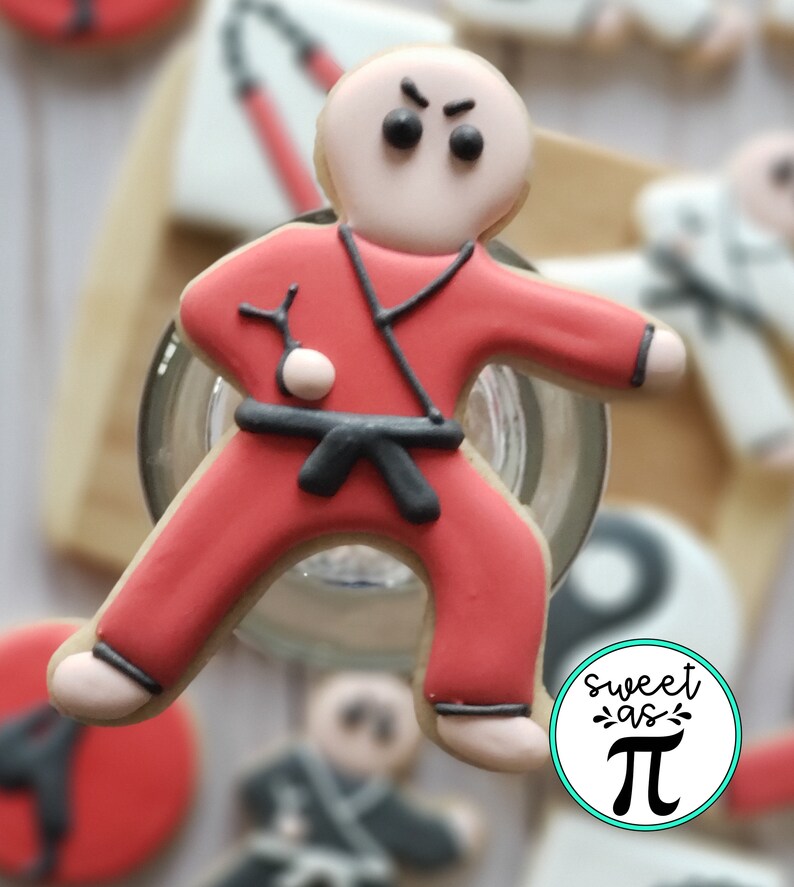 Karate Sugar Cookies Perfect for Birthday or Special Gift - Etsy