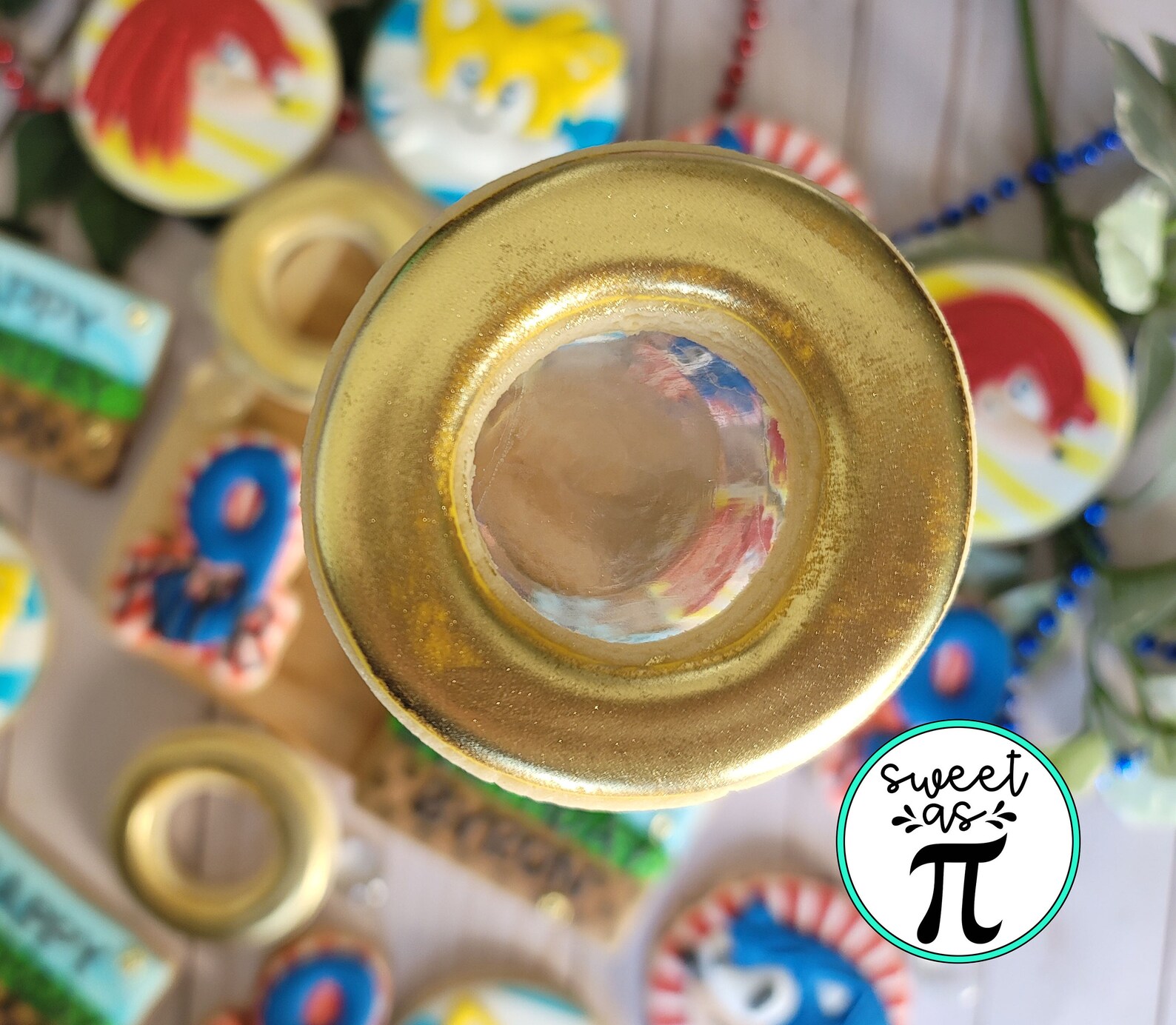Sonic Hedgehog Birthday Sugar Cookies: Decorated Party Favors - Etsy