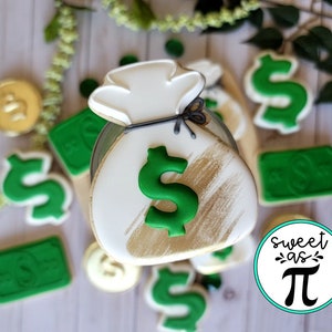 Money Theme - Money Cookie - Decorated Cookies - Etsy