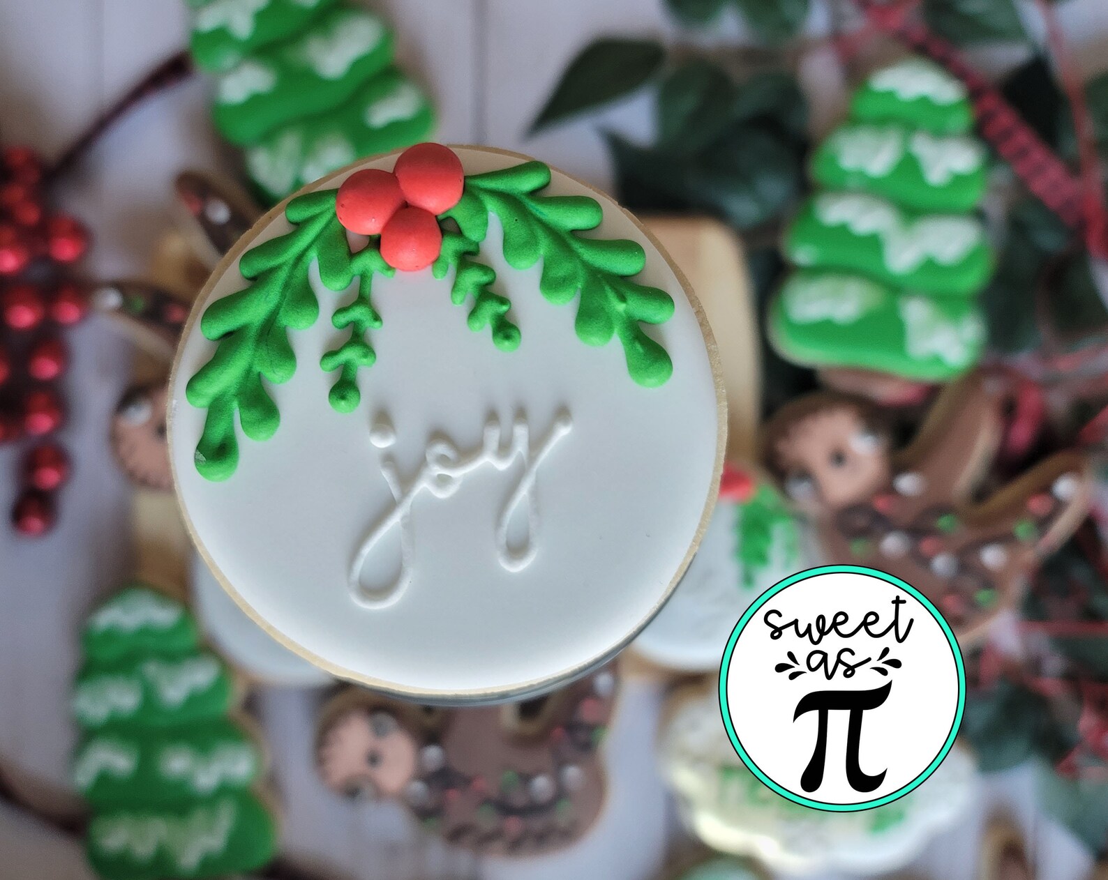 Sloth Christmas Cookies Decorated Sugar Cookies - Etsy