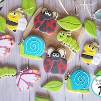 Insect Cookies Creepy Crawlers Custom - Etsy