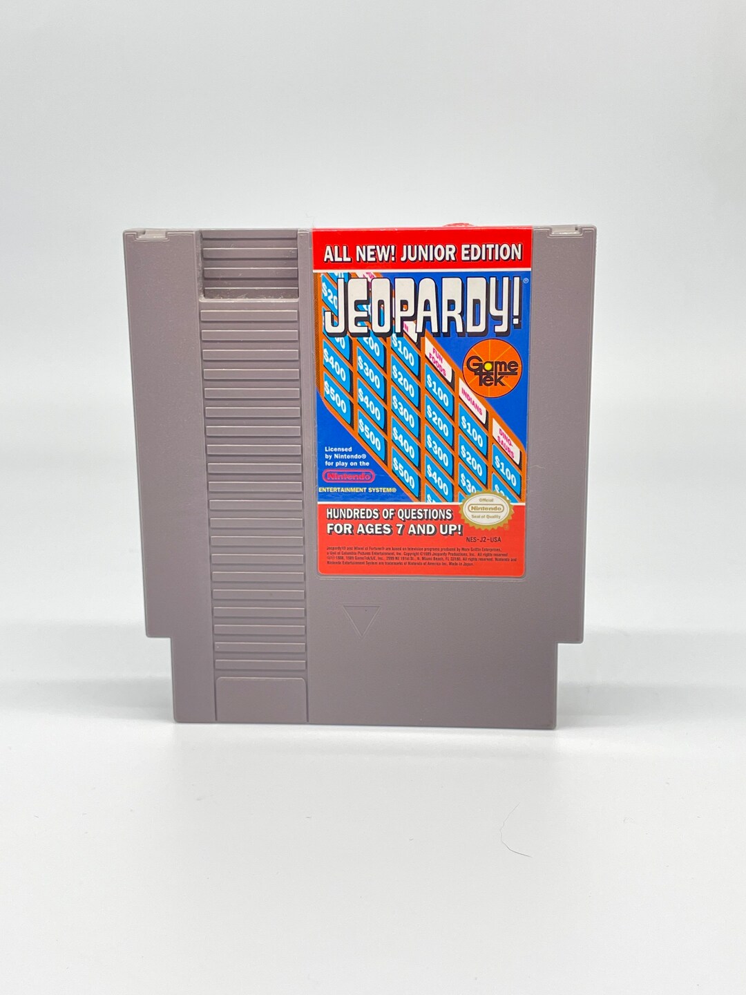 Jeopardy Junior Edition - Vintage Nintendo Game - Etsy