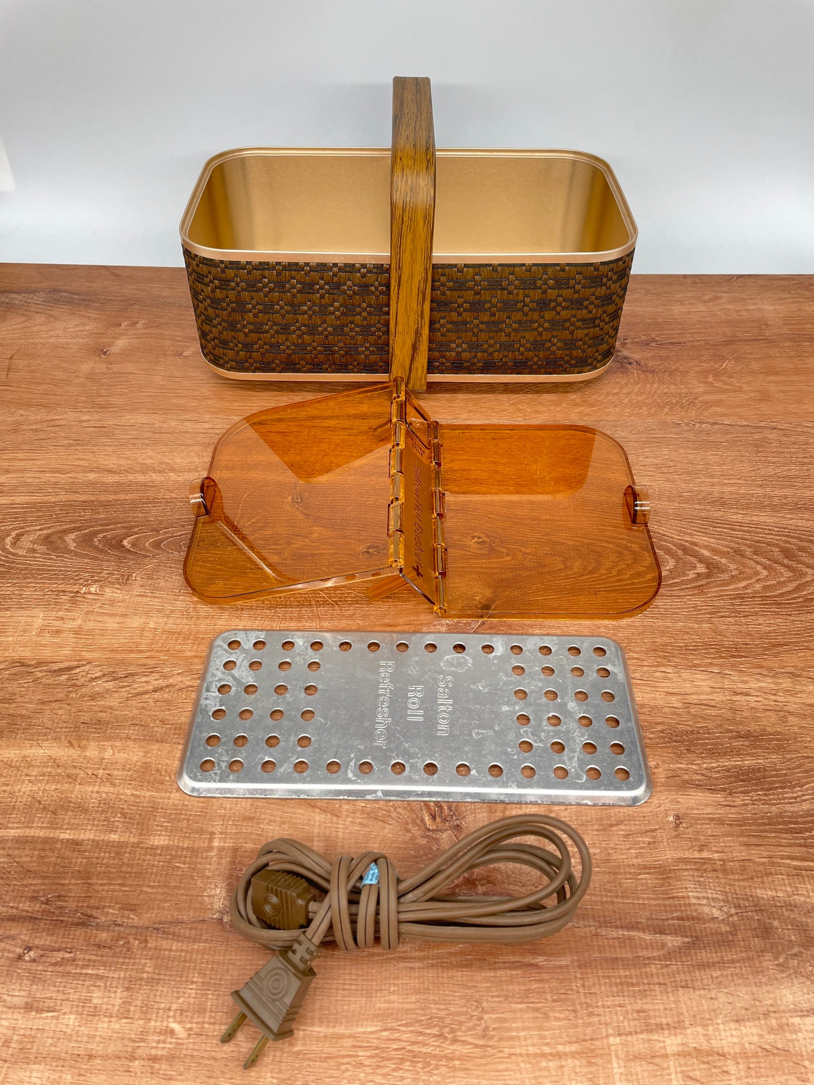 Vintage Salton Hot Basket Roll Refresher Warmer Model BH-5 - Etsy