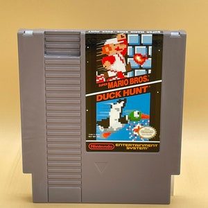 Super Mario/duck Hunt Vintage Nintendo Game - Etsy