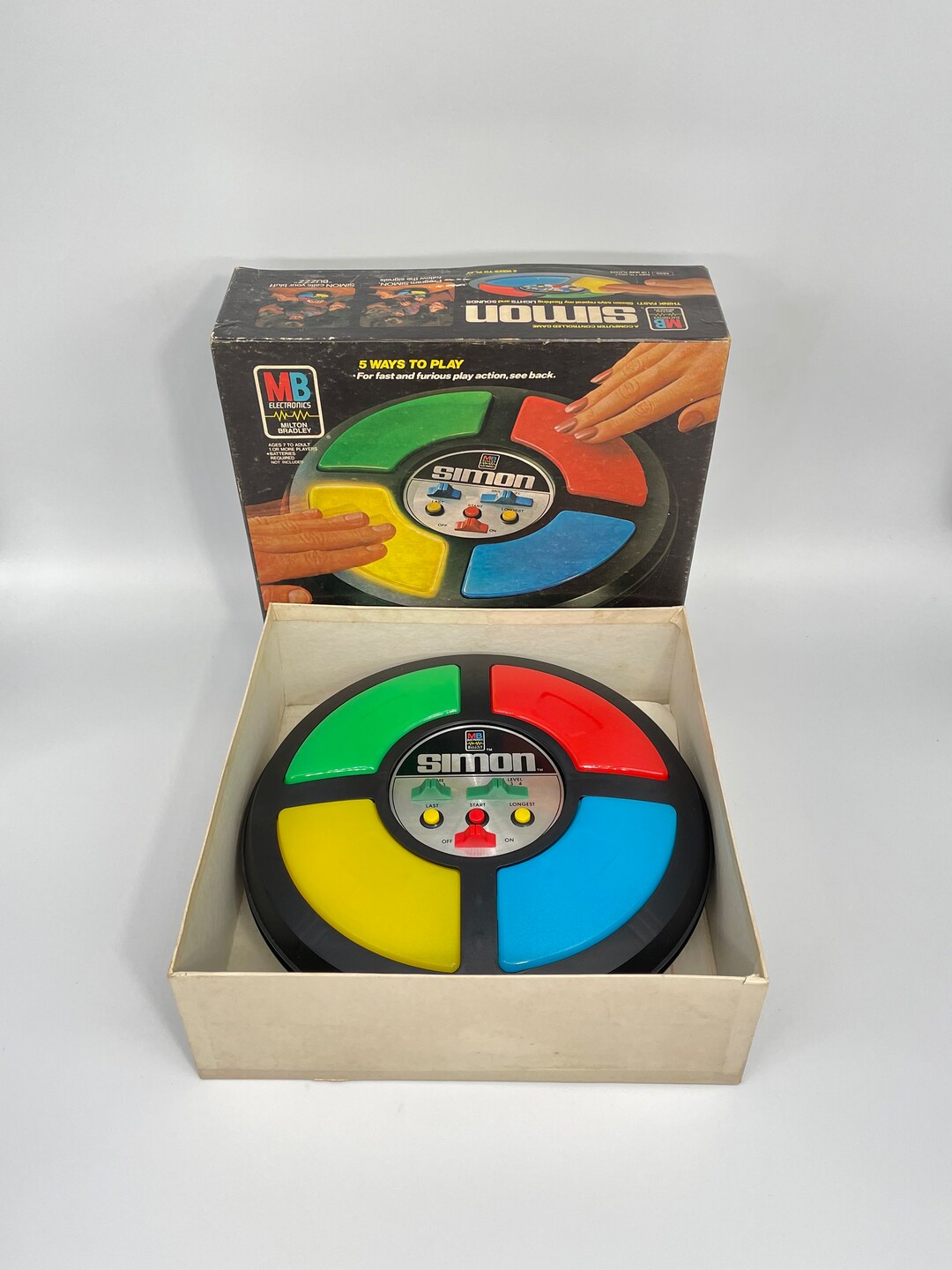 Vintage Simon Game Complete in Box - Etsy