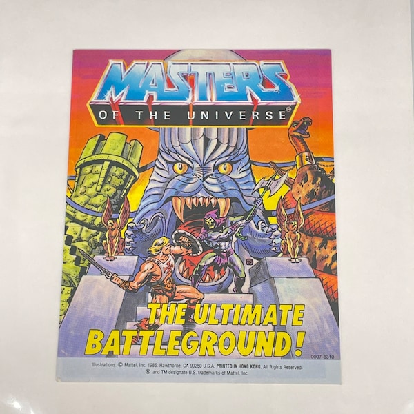 He Man Comic - Etsy