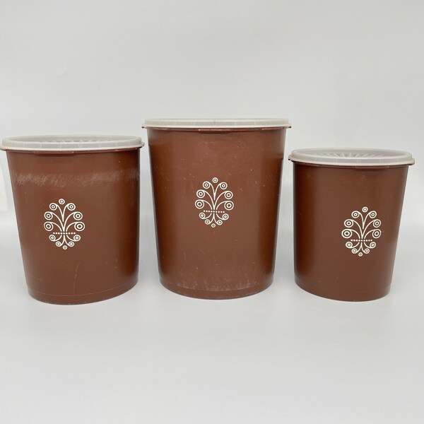 Brown Tupperware - Etsy