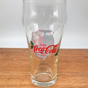 Vintage Coca-cola Santa Glasses - Etsy