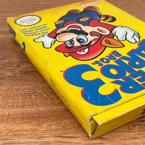 Super Mario Bros. 3 in Box - Vintage Nintendo Game - Etsy