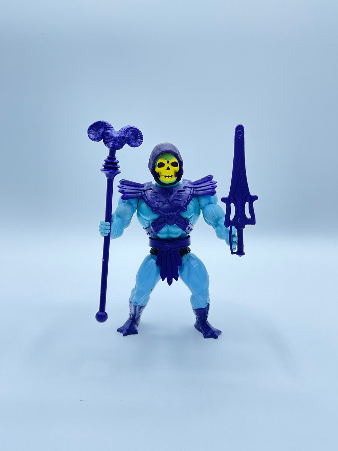 Skeletor Complete Vintage He-man Action Figure - Etsy