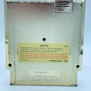 Zelda II Gold Cartridge Vintage Nintendo Game - Etsy