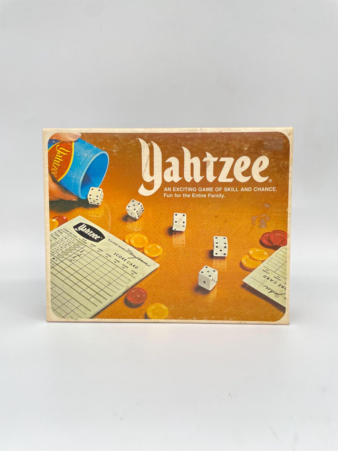 Vintage Yahtzee Game (1978) - Etsy