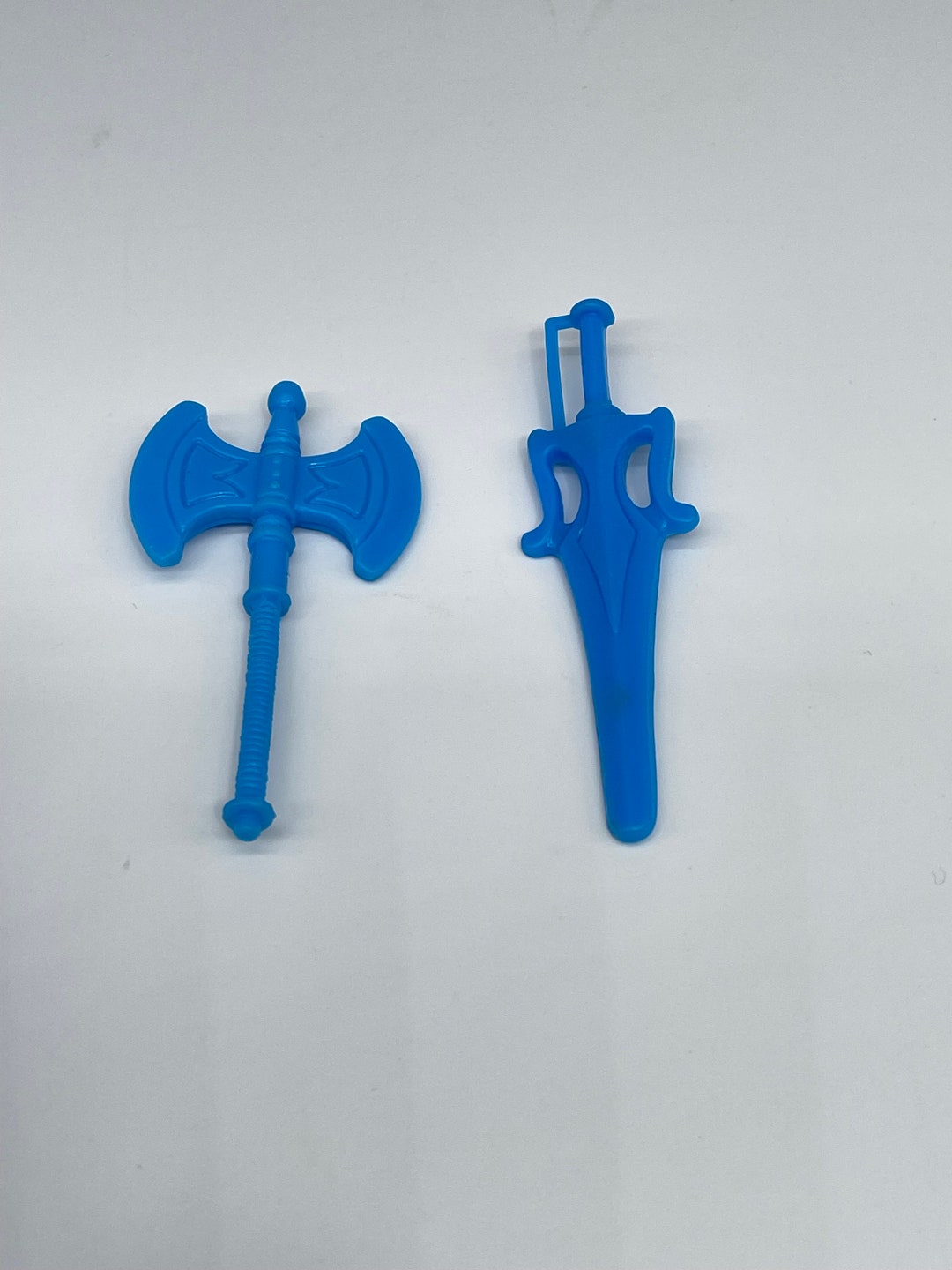 Blue He-man Weapon Set - Vintage He-man Accessories - Etsy