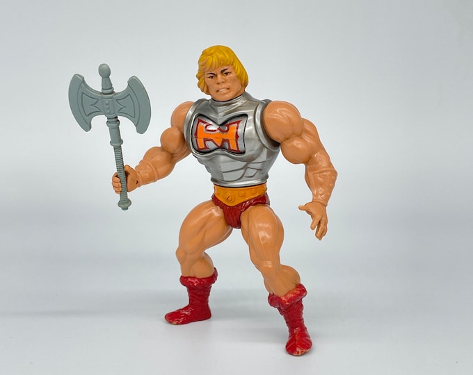 Battle Armor He-man Vintage He-man Action Figure - Etsy