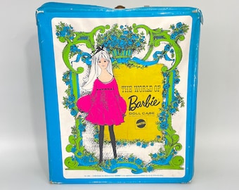 Vintage 1966 Mattel Barbie "house-mate" Vinyl Doll Carrying Case ...