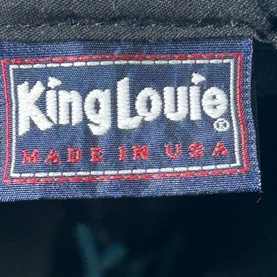 King Louie Vintage 70s Retro Bowling Shirt Body Shop - Gem