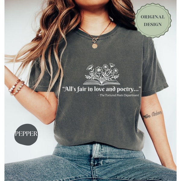 Poet Shirt - Etsy