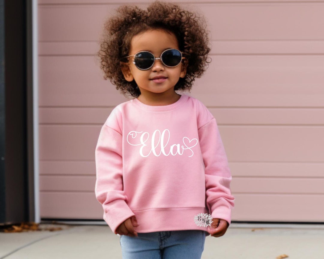 Personalized Toddler Sweatshirt, Children's Sweatshirt, Kids Sweatshirt ...