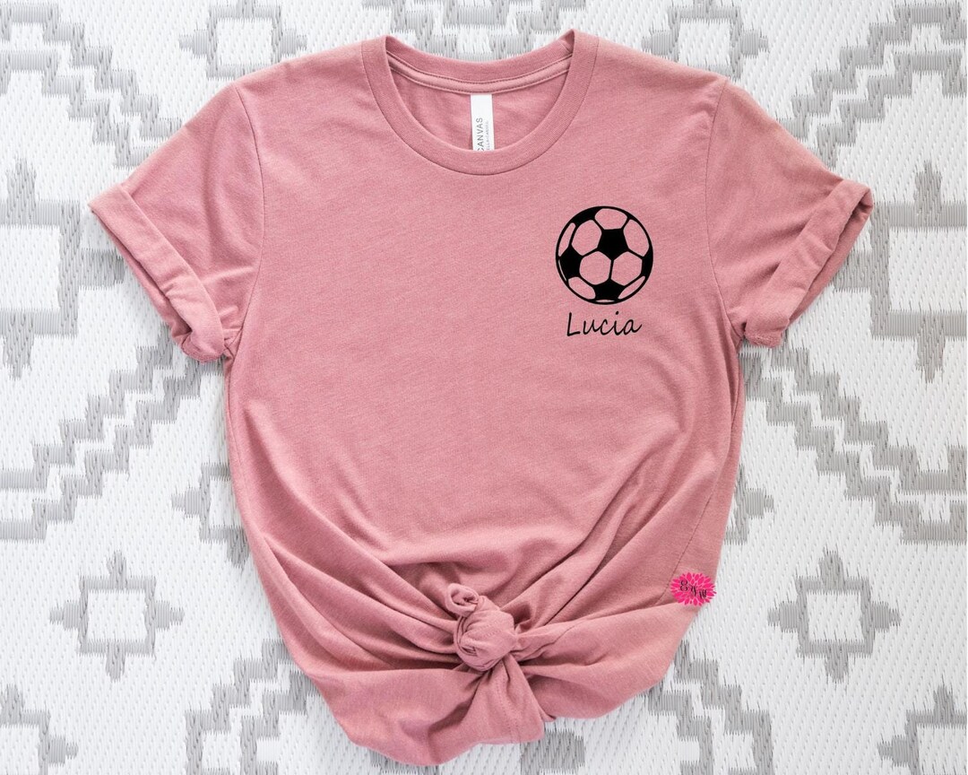 Soccer T-shirt, Personalized Soccer Tee, Soccer Tee, Soccer Crewneck ...