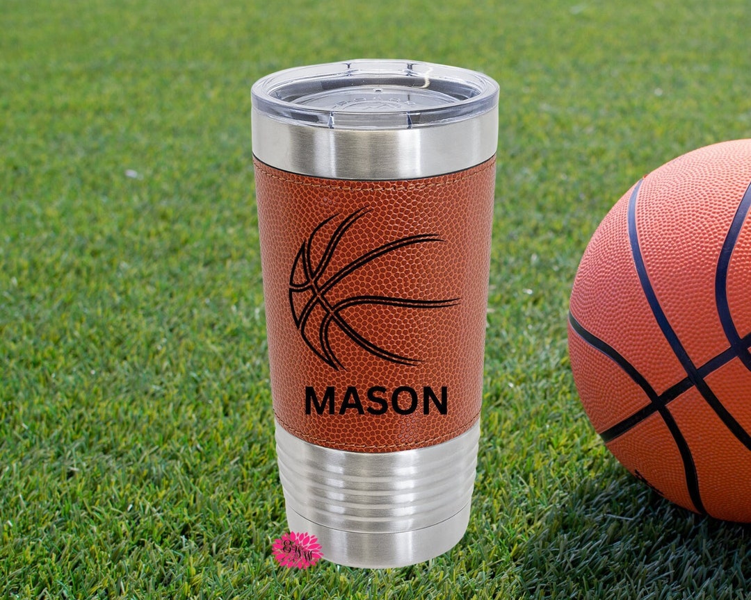 Engraved Tumbler, Personalized Basketball Cup, Etched Basketball Cup ...