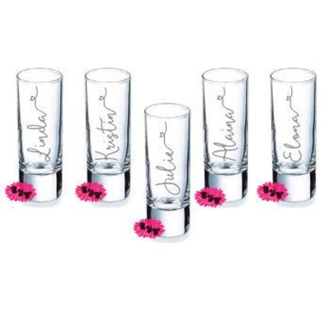 Engraved Shot Glasses, Etched Shot Glasses, Personalized Shot Glass ...