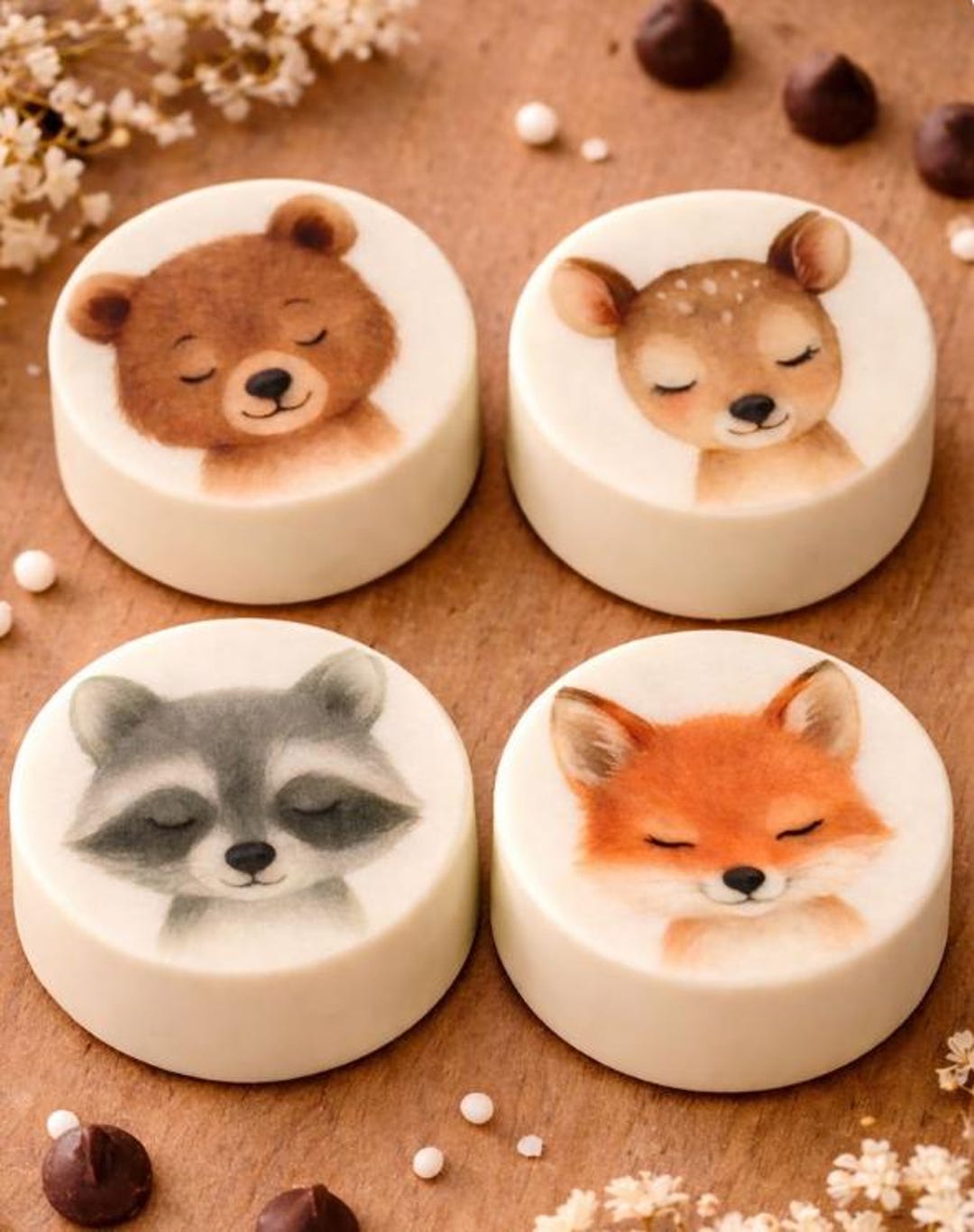 6 Adorable Baby Animals Chocolate-dipped Oreos for Shower or Kids ...